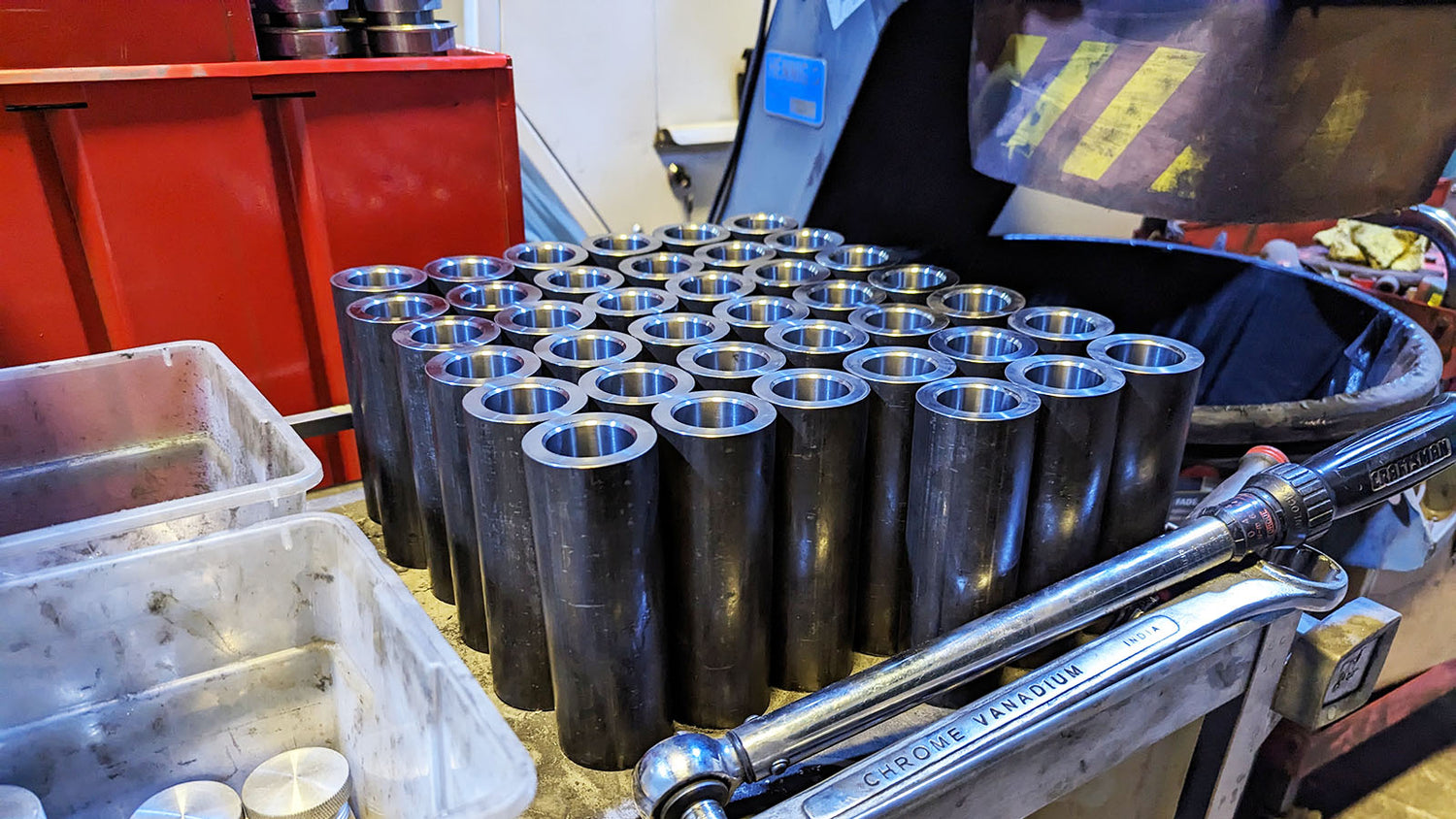 Machining Frame Necks on our CNC lathe. – Rullo Motorcycles